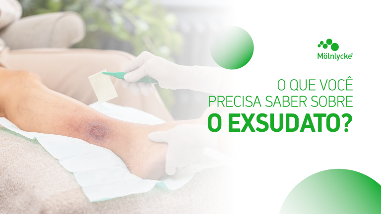 O que você precisa saber sobre o exsudato? - Mölnlycke